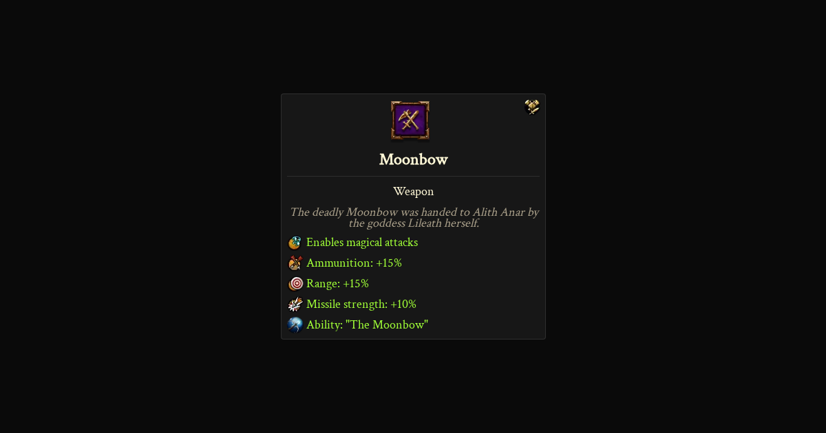Moonbow | TWDB